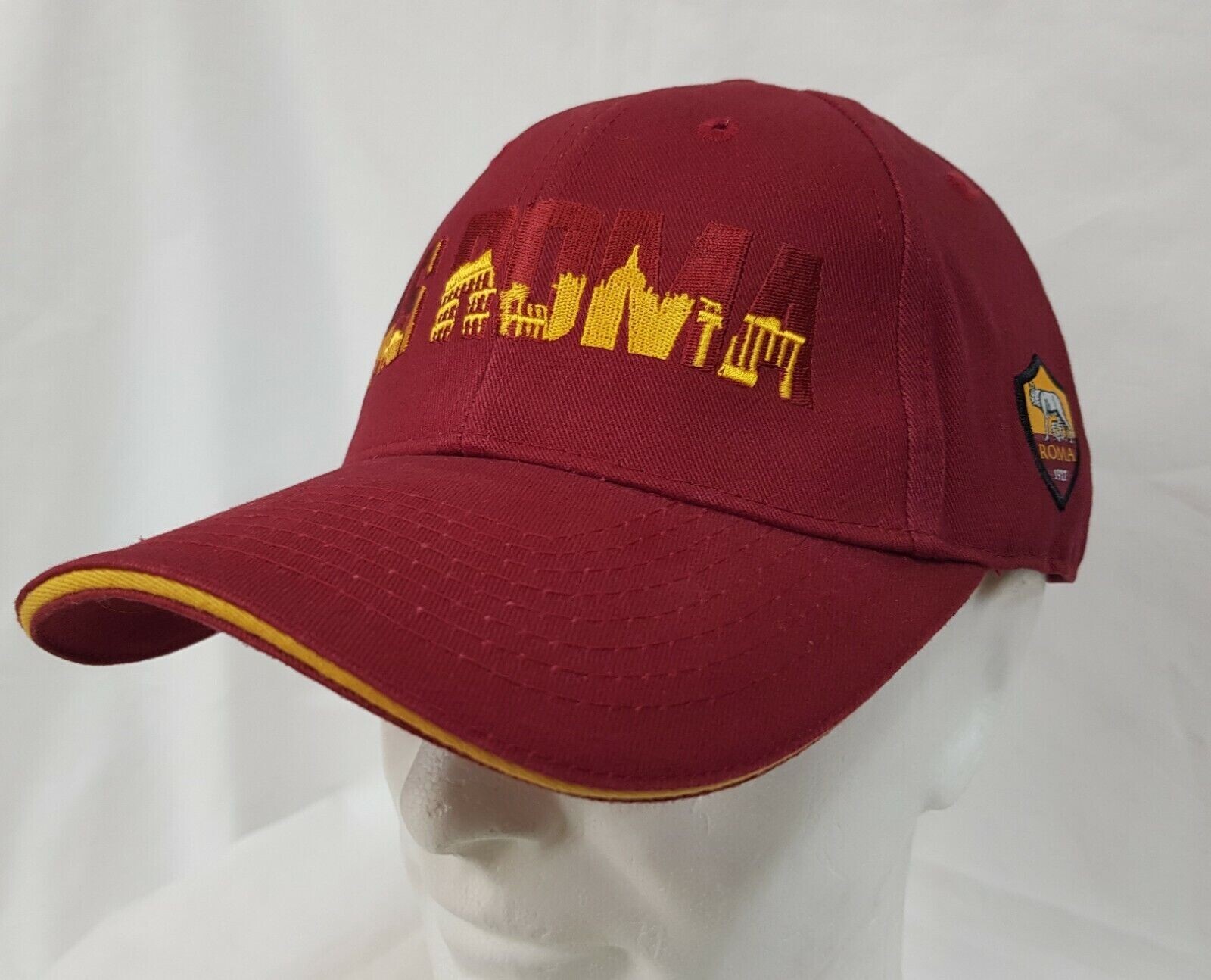 Beautiful Cap With Visor Of Roma Gift Idea For Roman Fans | eBay UK