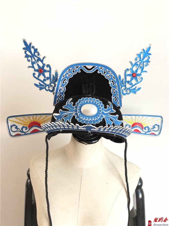 Chinese Drama Peking Opera Black Gauze Cap Costume Headdress Wedding ...
