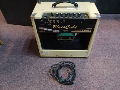 Roland Blues Cube Hot 30-Watt 1x12" Guitar Combo Vintage Blonde *FREE ...