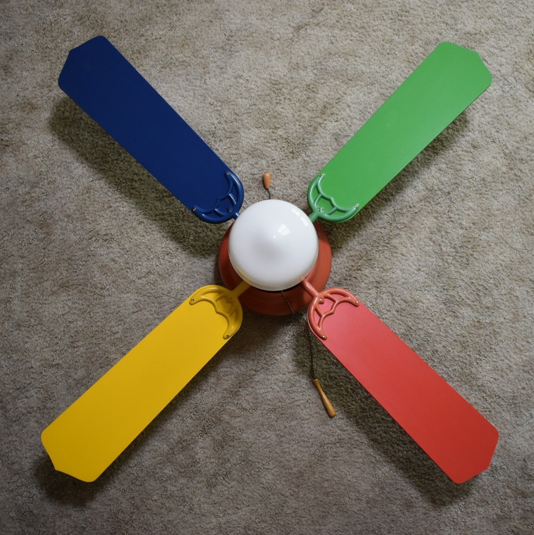 Retro Ceiling Hugging Fan