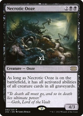 MTG Double Masters 2022 2X2 Necrotic Ooze MINT | eBay
