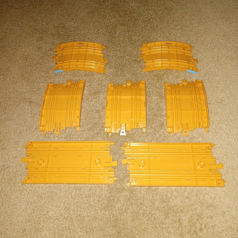 Vintage TYCO Racin' Hoppers Slot Car Transition Track Sections for Cars ...