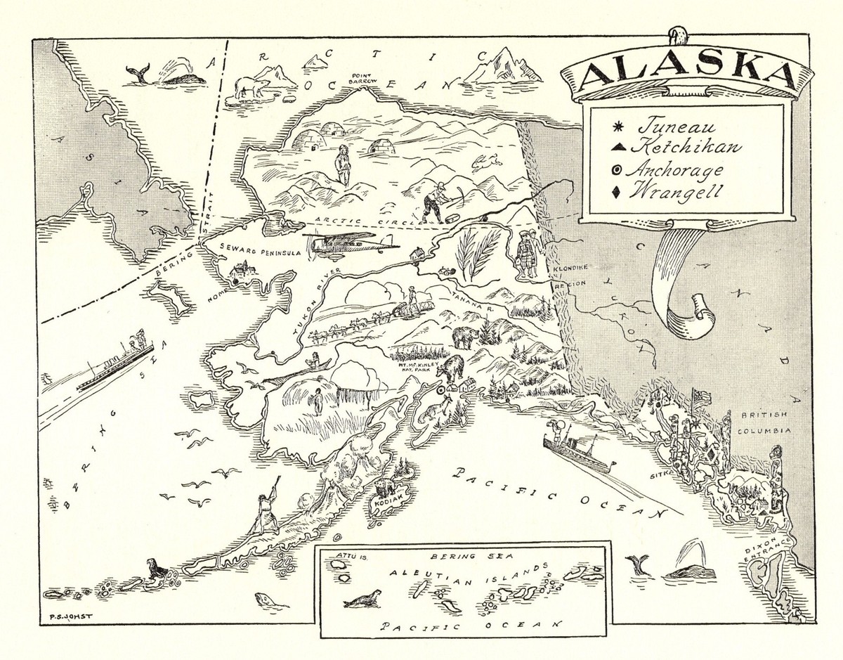 Map Of Alaska