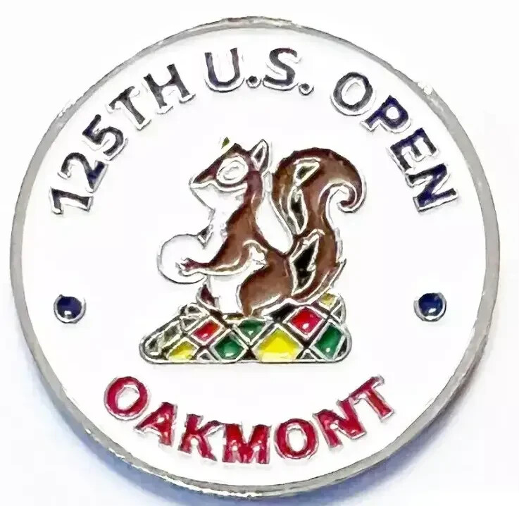 2025 US OPEN 125th Championship Golf 2 Sided Ballmarker OAKMONT ...