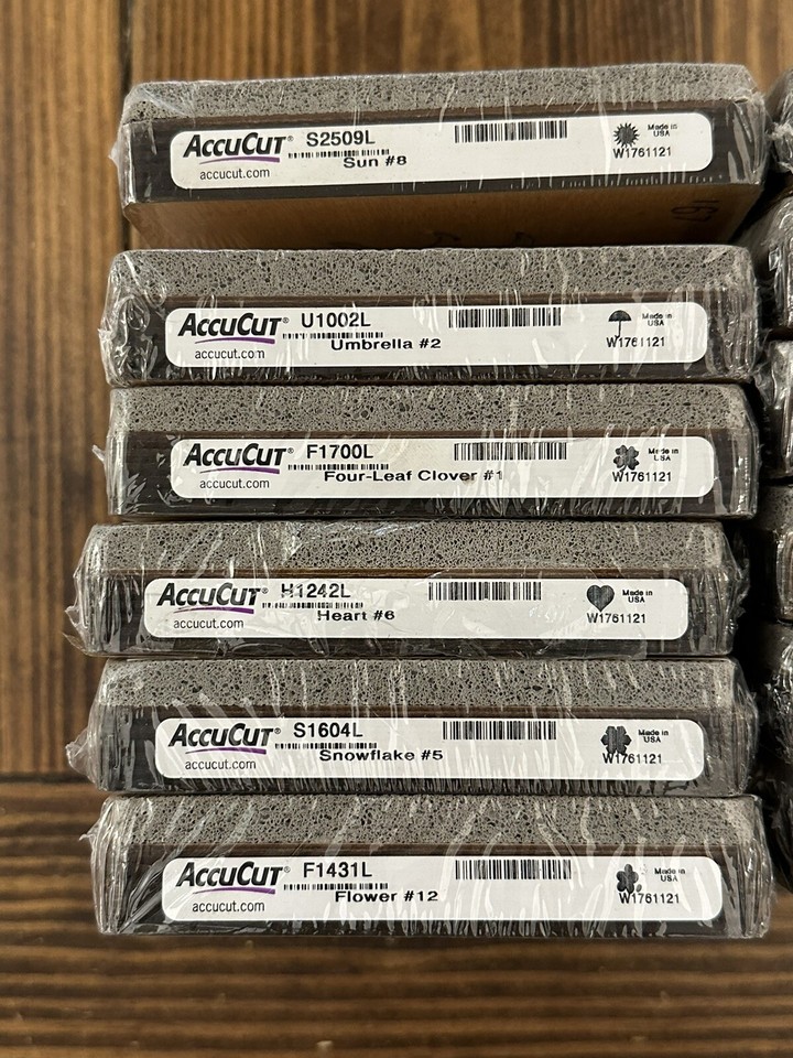 Accucut Dies Large Calender Set #3 - 12 dies | eBay