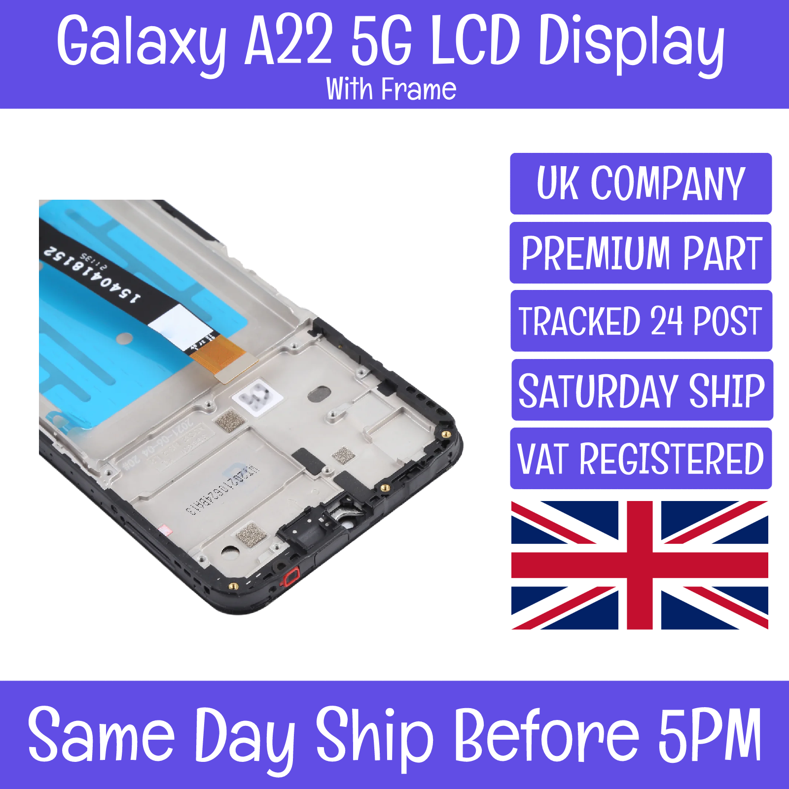 Samsung Galaxy A22 5G A226 Replacement LCD Display Screen Touch ...