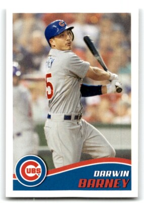 2013 TOPPS STICKERS DARWIN BARNEY CHICAGO CUBS #187 | eBay