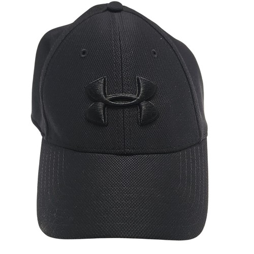 Under Armour Blitzing Hat Cap Fitted Black Moisture Wicking L/XL | eBay