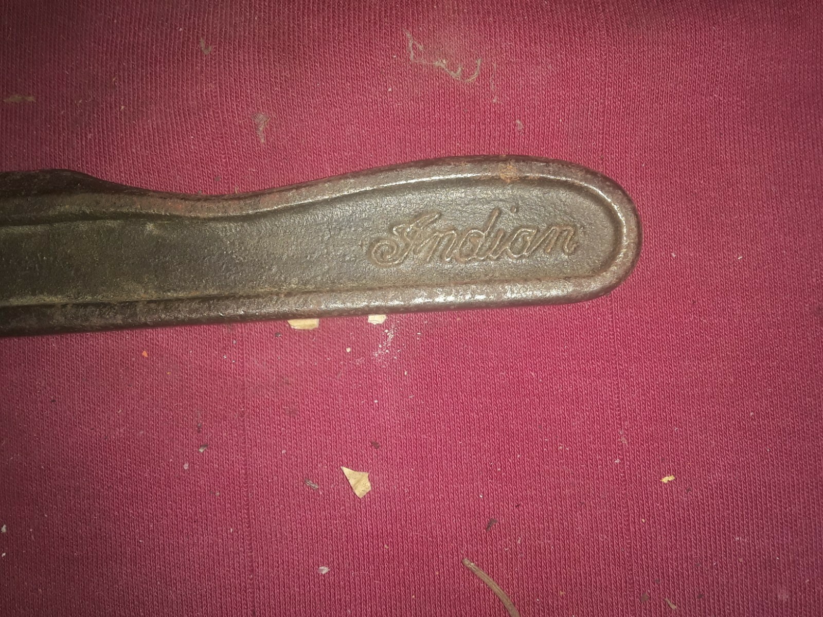 "Vintage Indian Motorcycle Tool Kit Adjustable Wrench ""Original"" | Steel"