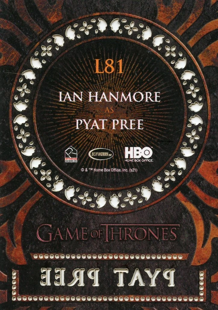 Pyat Pree Juego De Tronos