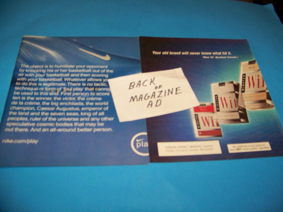 Got Milk? 2001 Sammy Winners Original Print Ad From Magazine 2001 | eBay