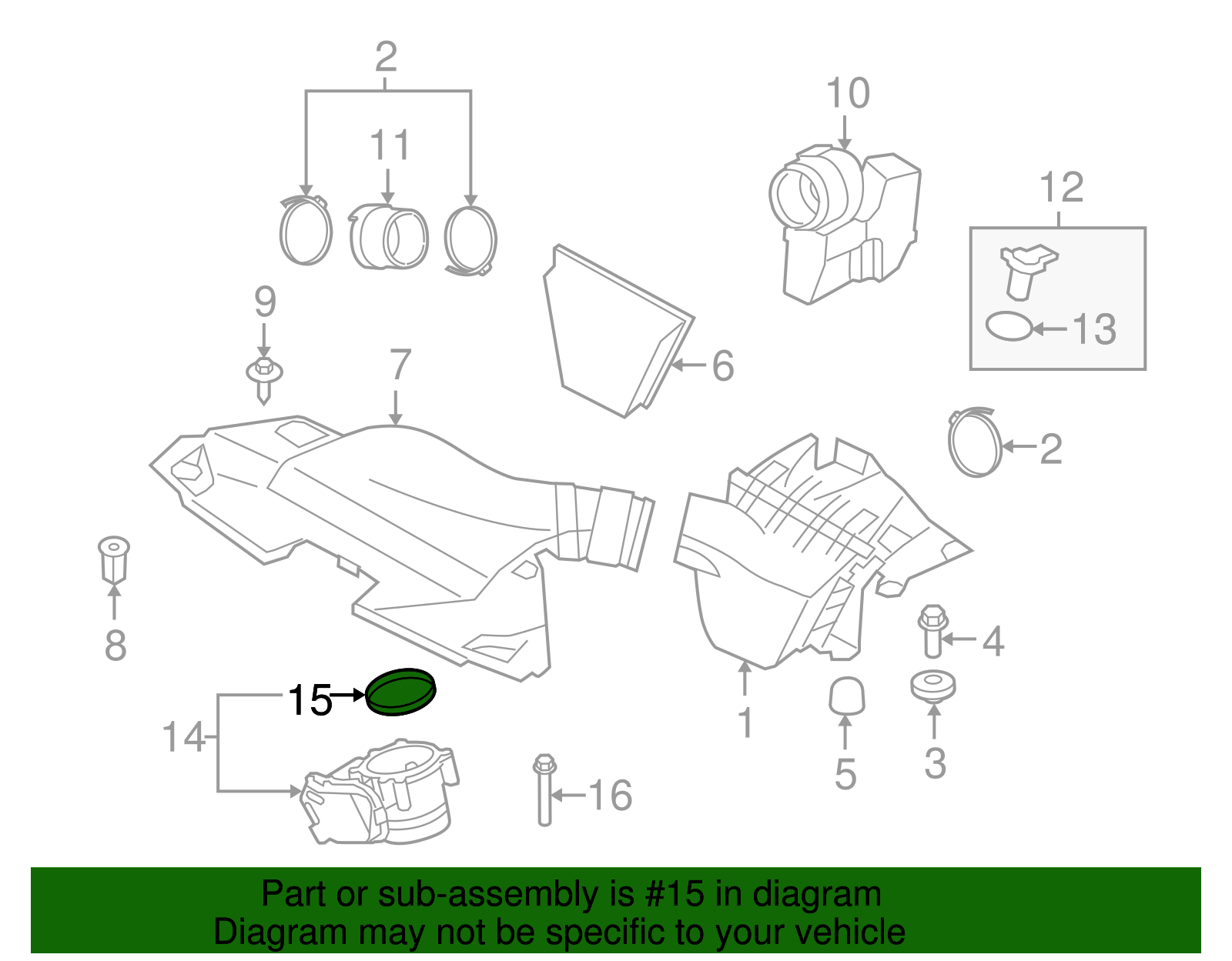 BMW 13547582931 Genuine OEM Factory Original Gasket for sale online | eBay