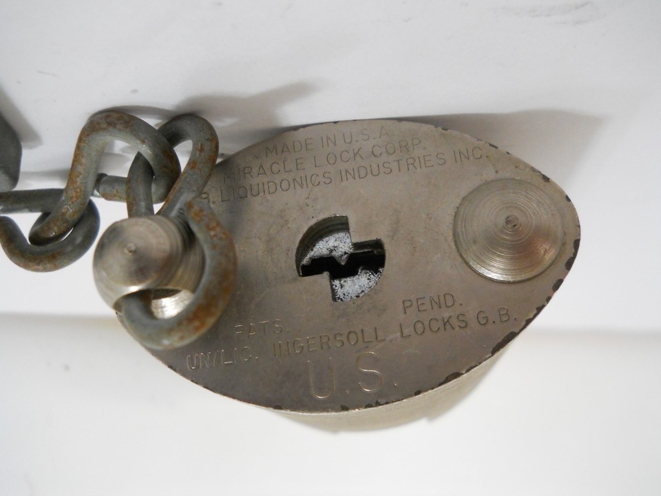 VTG used Miracle Lock Corp Sub Liquidonics Industries Inc US Army ...