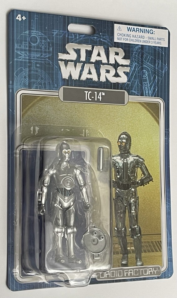 Star Wars Disney Store Exclusive TC-14 Droid Factory Action Figure 3 3/ ...