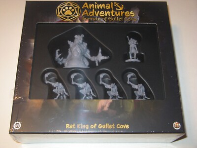 Animal Adventures Rat King of Gullet Cove SW 5E D&D miniatures ...