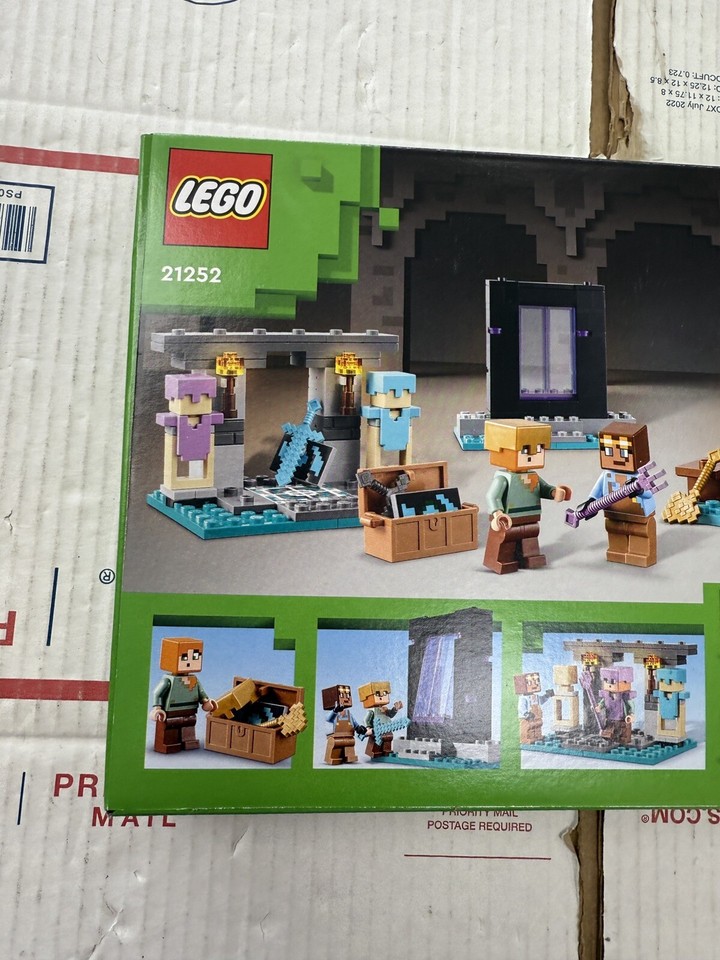 LEGO Minecraft The Armory Building Set 21252 NEW! 673419388467 | eBay