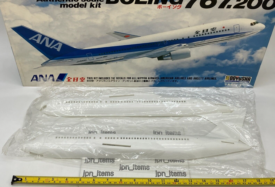 Doyusha 1/100 Boeing 767 200 ANA All Nippon Airways Plastic Model Kit ...