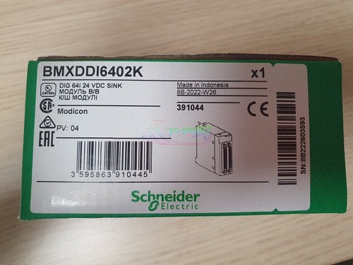 New SCHNEIDER BMXDDI6402K PLC Input Module In Box | eBay