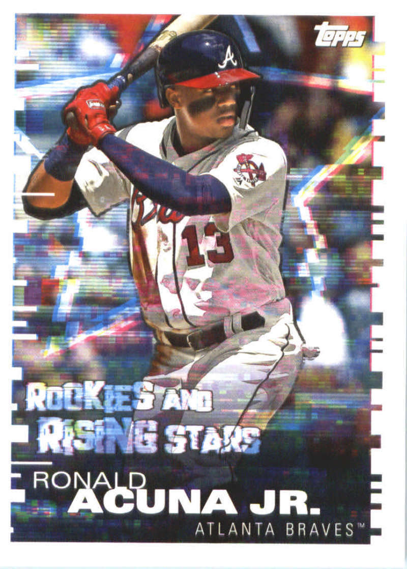 2019 Topps MLB Baseball Sticker #216 Ronald Acuna Jr./Jose Urena | eBay