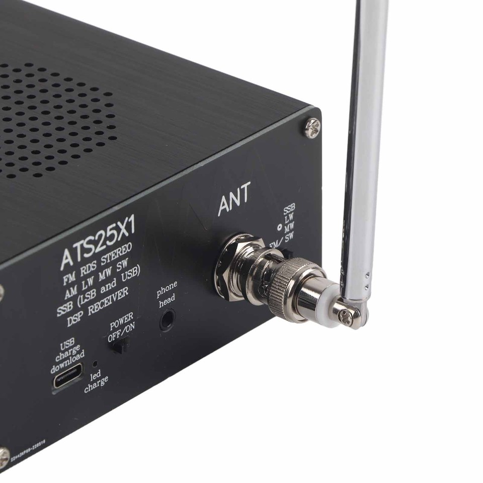 Full Band Radio Receiver LW MW SW SSB AM FM HAM All Band Receiver with ...