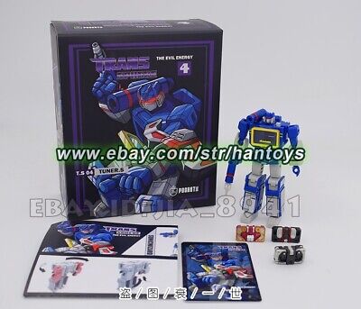 New Robot In Stock Soundwave PocketToys PT04 Walkman 3 Tape Mini DX9 4 ...