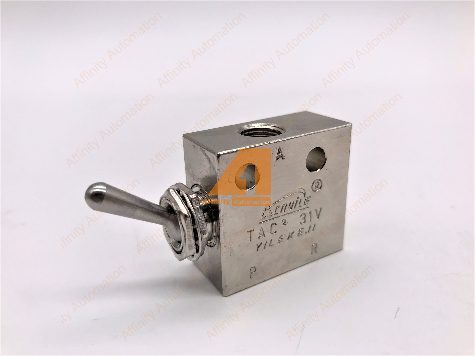 TAC2 31V TAC2-31V 1/8" Air Pneumatic 2 Position 3 Way Switch Knob Valve ...
