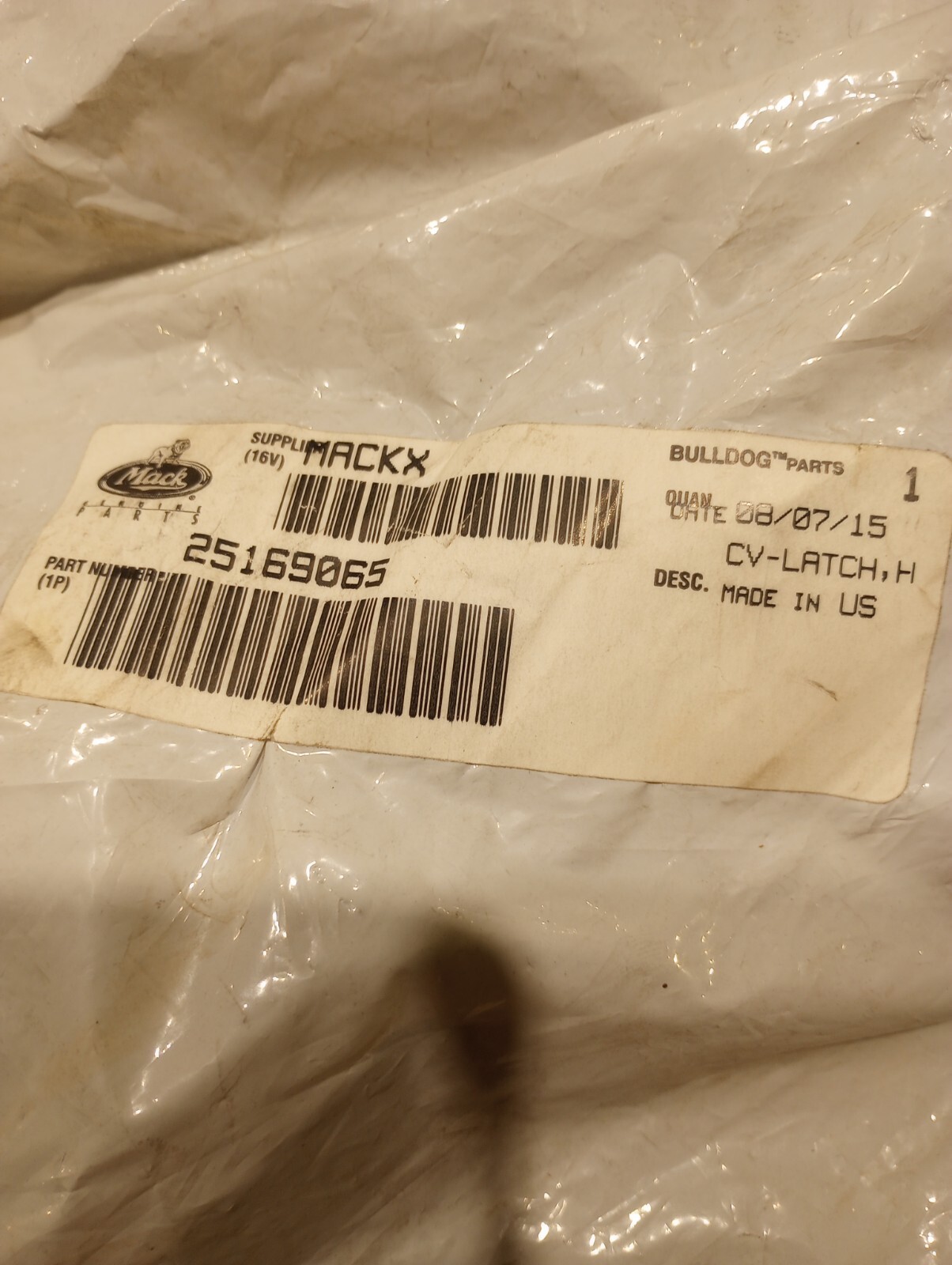 Mack Hood Latch(25169065) | eBay