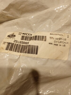 Mack Hood Latch(25169065) | eBay