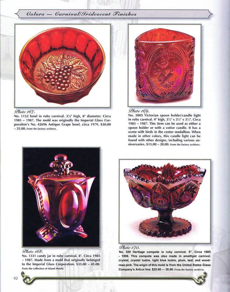 L. E. Smith Glass: First 100 Years, by Tom Felt-Reissued 2020-Updated ...