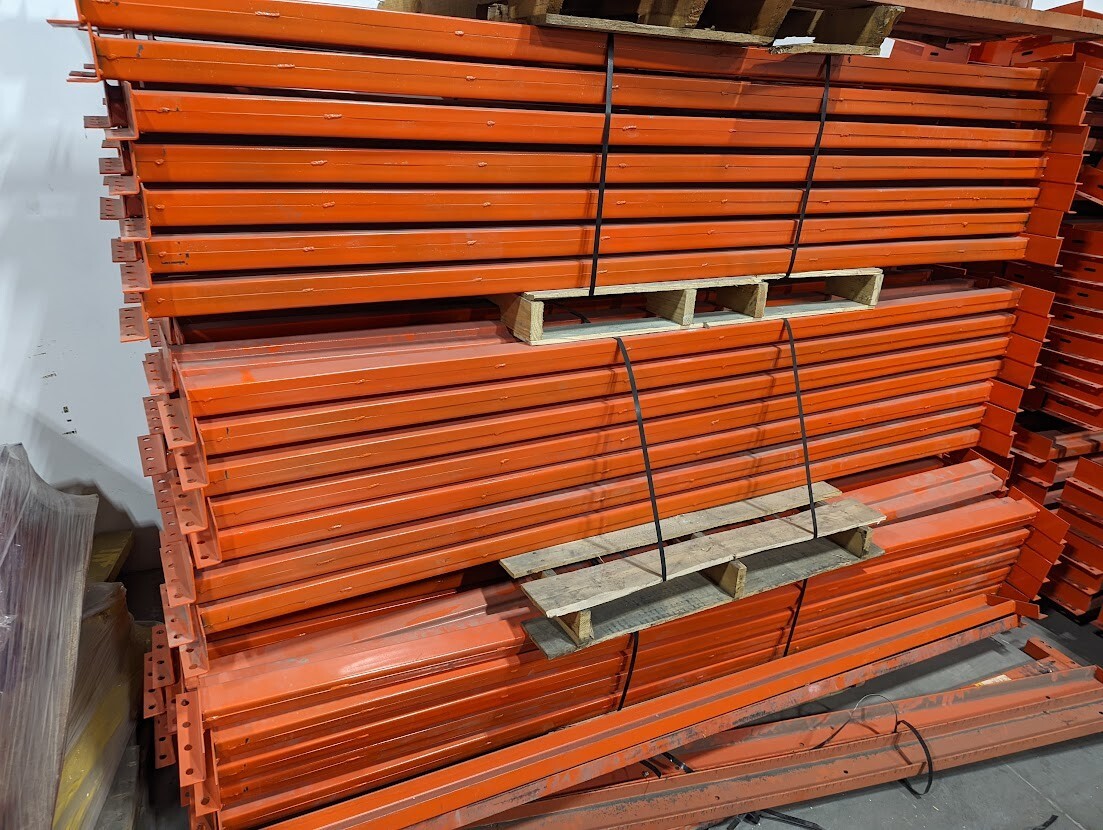 Pallet Racks beam upright tear drop Industrial Warehouse Heavy Duty ...