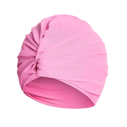 Fabric Swimming Cap Water Sports Swim Pool Highly Elastic Head Wrap ...
