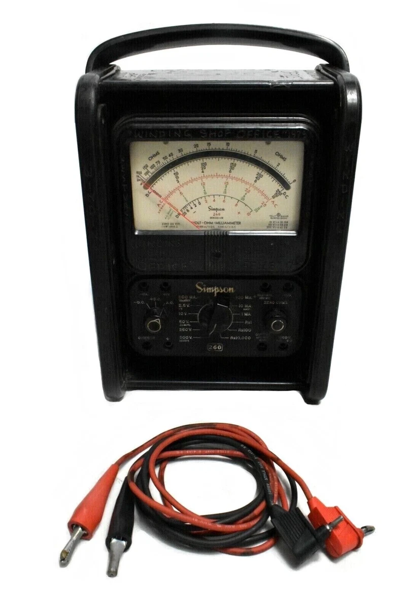 Simpson Analog Multimeter