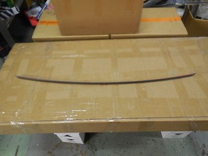 BMW E65 E66 SALOON BOOT LID TRIM STRIP IN PRIMED 03-2005 ON MODELS ...