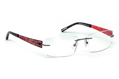 400€ Red Wide Rimless Eyeglasses Frame JF REY JF2562 New Man | eBay