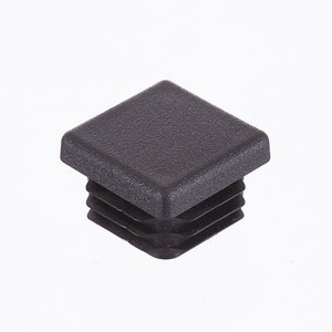 20mm Square Plastic Inserts End Cap Stopper For Tubular Metal Table ...