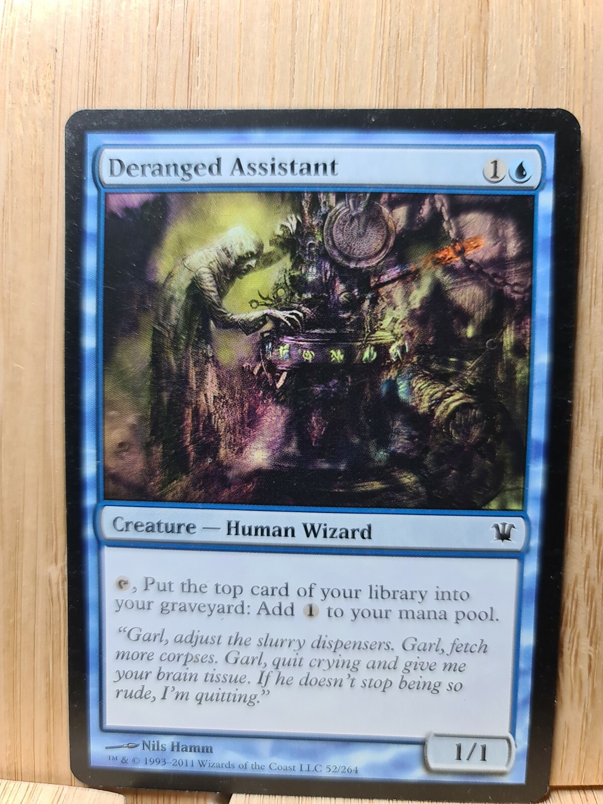 Magic The Gathering 🏆 DERANGED ASSISTANT - Creature - Human Wizard🏆MTG ...