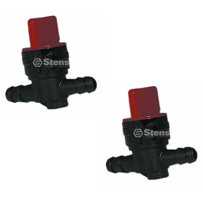 2 Inline Fuel Shutoff Valves Toro 494768 697947 698183 AM107340 AM36141 ...