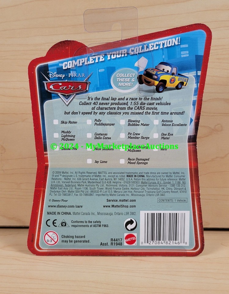 Artie #149 (Blue) - Disney Cars Final Lap Collection - Piston Cup ...