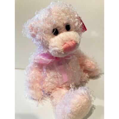 Delights Pink Bear Pinkys Ty Beanie Babies Store Exclusive Valentines ...