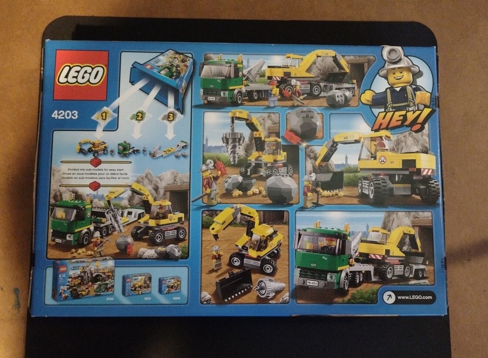 Lego CITY Excavator Transporter (4203) NEW 673419167611 | eBay