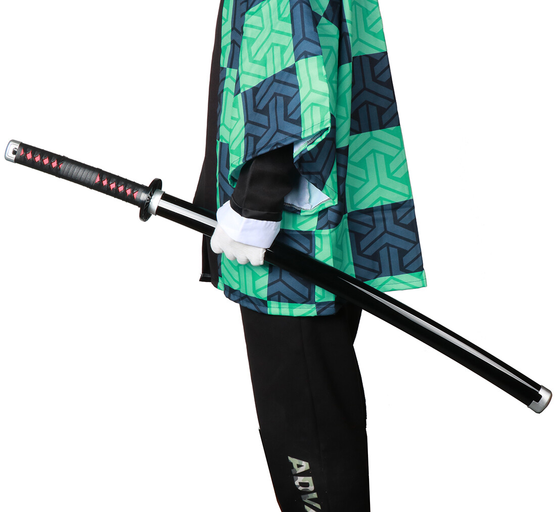 41'' Bamboo Demon Slayer Sword Cosplay Belt | Grelly USA