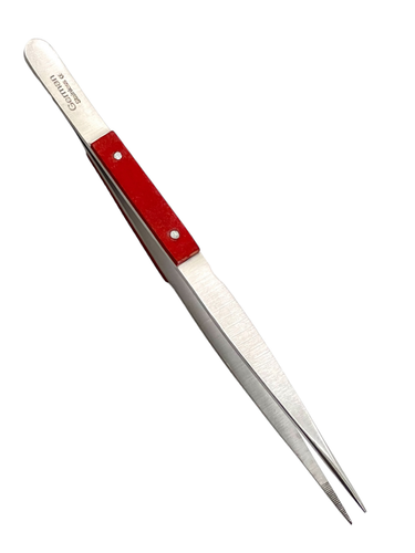 NEW 9 TWEEZERS FIBER GRIP CROSS LOCKING JEWELRY SOLDERING TWEEZER ...