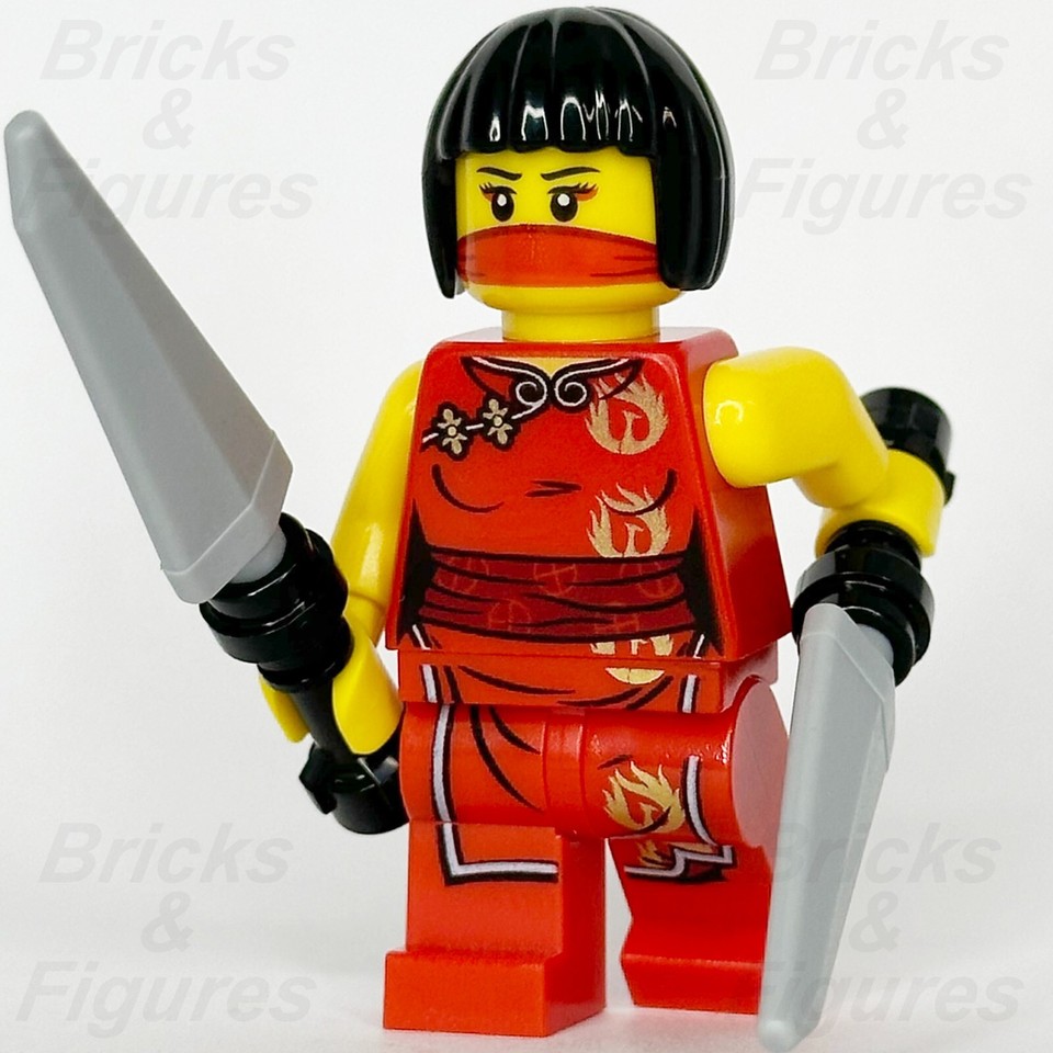 LEGO® Ninjago Nya Minifigure The Golden Weapons Red Robe 2507 2505 2172 ...