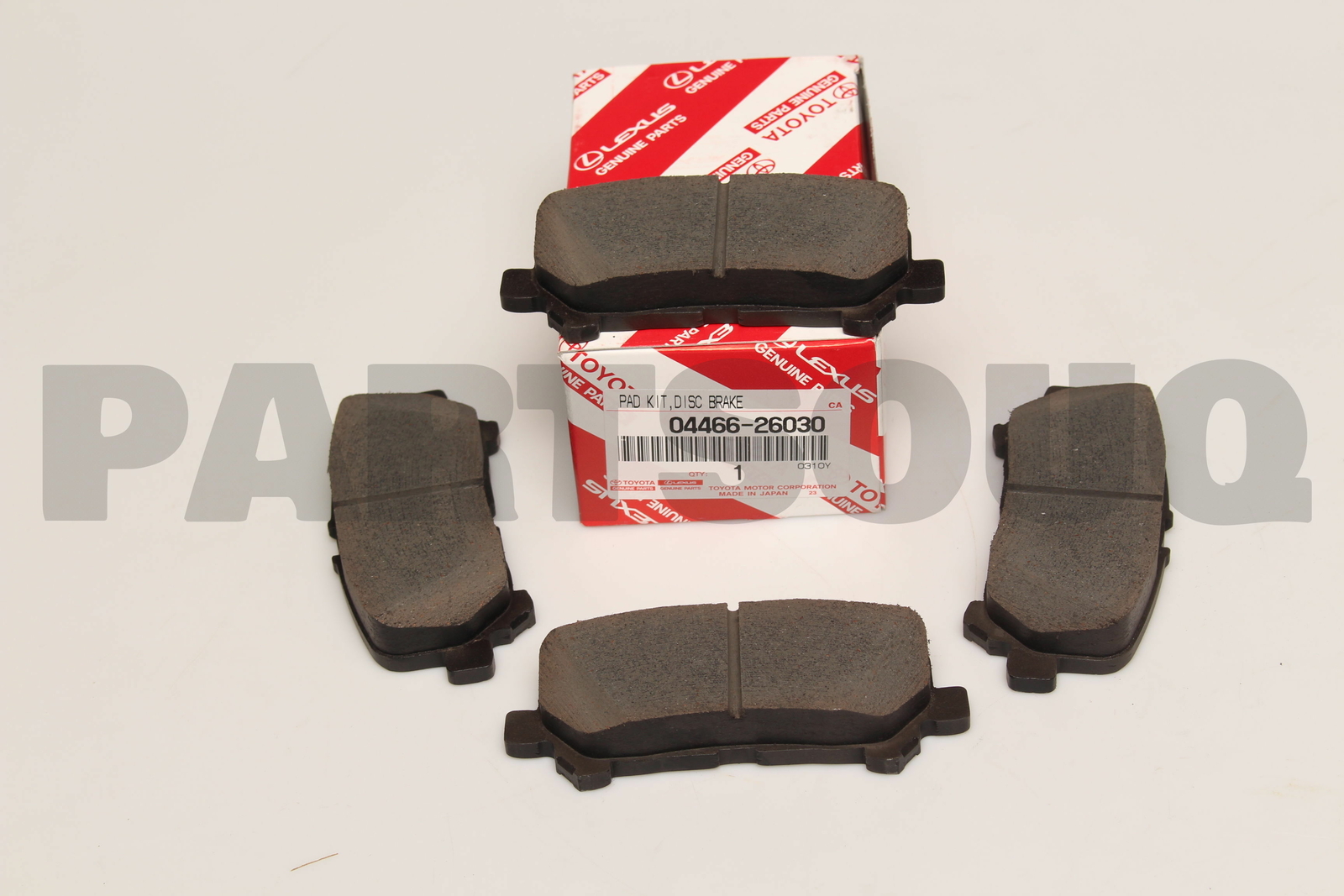 0446626030 Genuine Toyota PAD KIT DISC BRAKE 04466-26030 | eBay