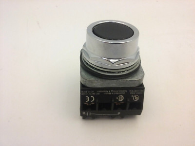 FURNAS 52PA8A1K PUSHBUTTON OPERATOR W/SIEMENS 52BAK CONTACT BLOCK NNB ...