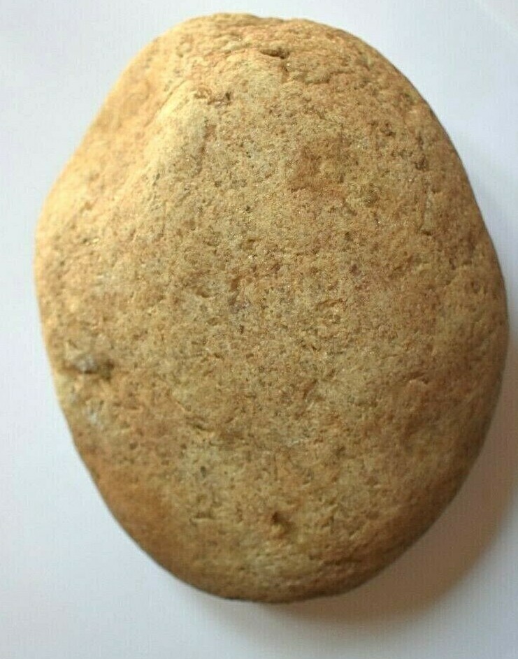 Antiquity N.C. NATIVE AMERICAN SMOOTH ROUND Stone Tool or Game Rock | eBay