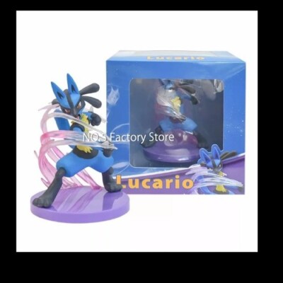 Pvc lucario Figure 15 Cm pocket monster Monster No Box | eBay