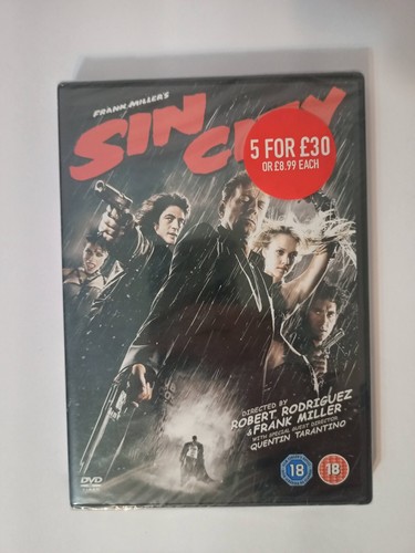 SIN CITY DVD BRUCE WILLIS JESSICA ALBA REGION 4 AUSTRALIAN REL. NEW AND ...