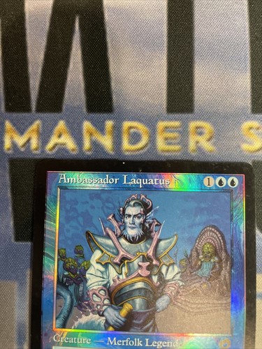 1x Ambassador Laquatus FOIL x 1 MTG LP Light Play Torment Mill Merfolk ...
