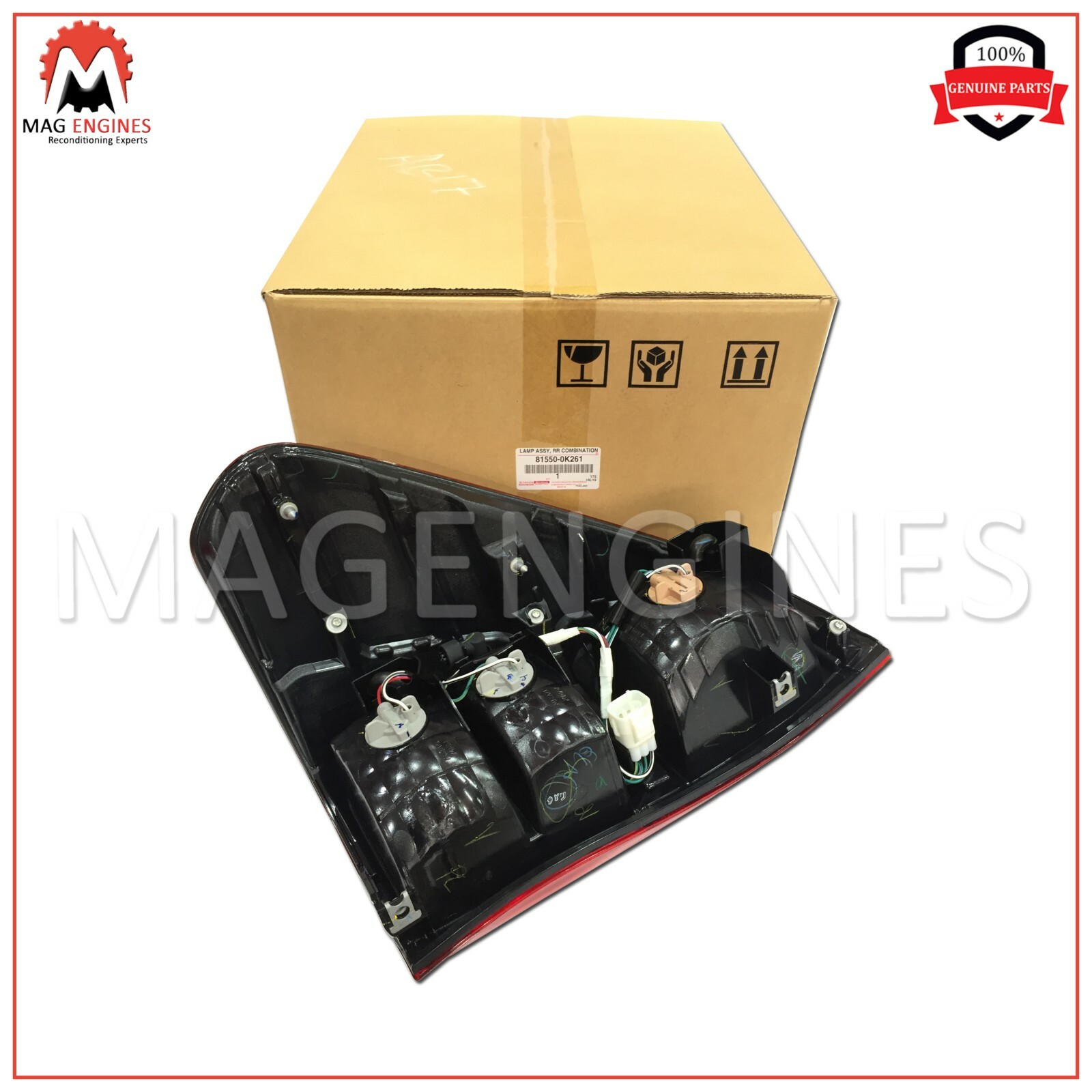 81550-0K261 GENUINE OEM LAMP ASSY, RR COMBINATION, RH 815500K261 | eBay